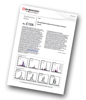 Phospholipid Analysis for Four Types of Mouse Tissues using Triple ...