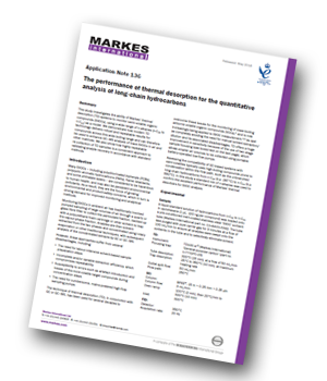 The Performance of Thermal Desorption for The Quantitative Analysis of ...