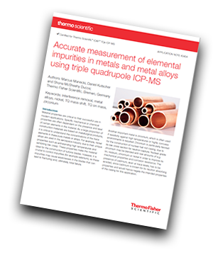 Accurate Measurement of Elemental Impurities in Metals and Metal Alloys ...