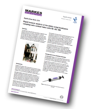 Rapid Forensic Analysis of Fire Debris using Headspace Sampling onto ...